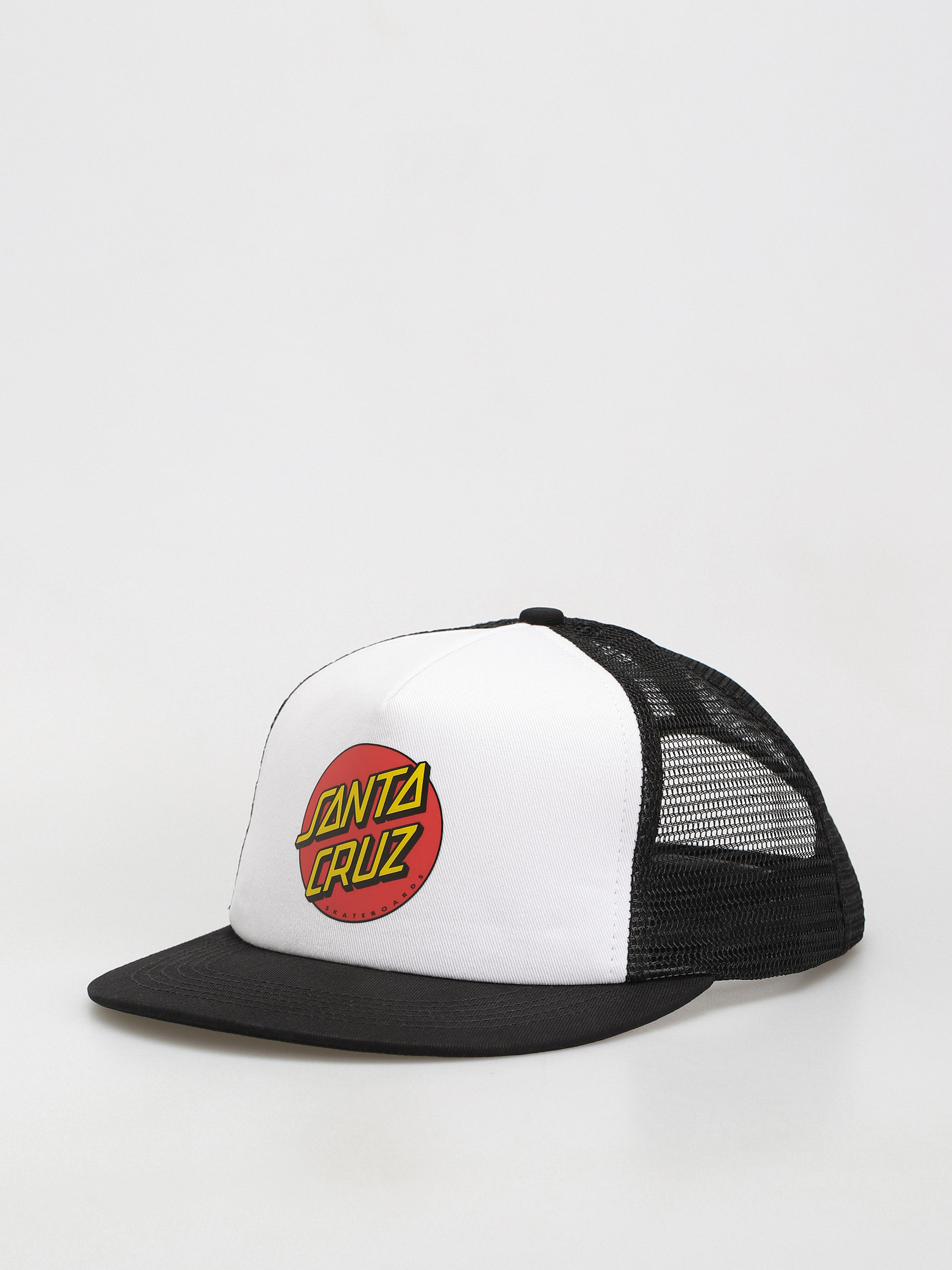 Șapcă Santa Cruz Classic Dot Mesh - alb, negru (white/black)