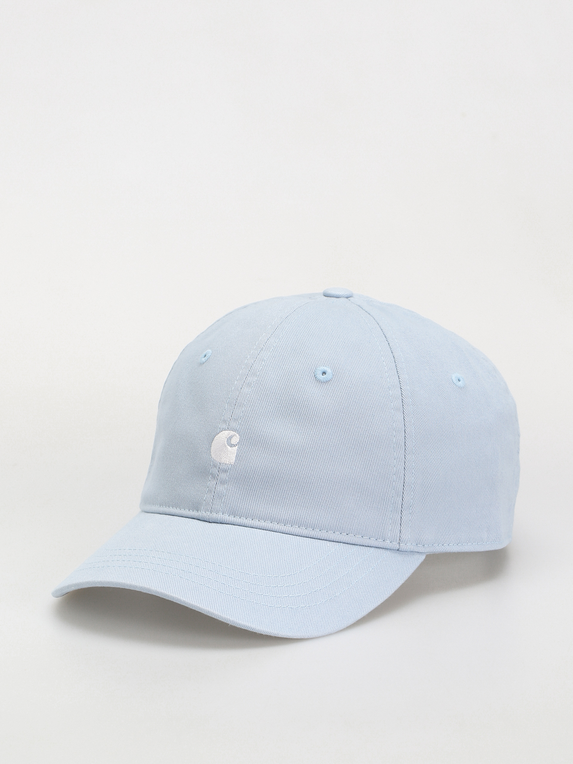 Șapcă Carhartt WIP Madison Logo - albastru (frosted blue/white)