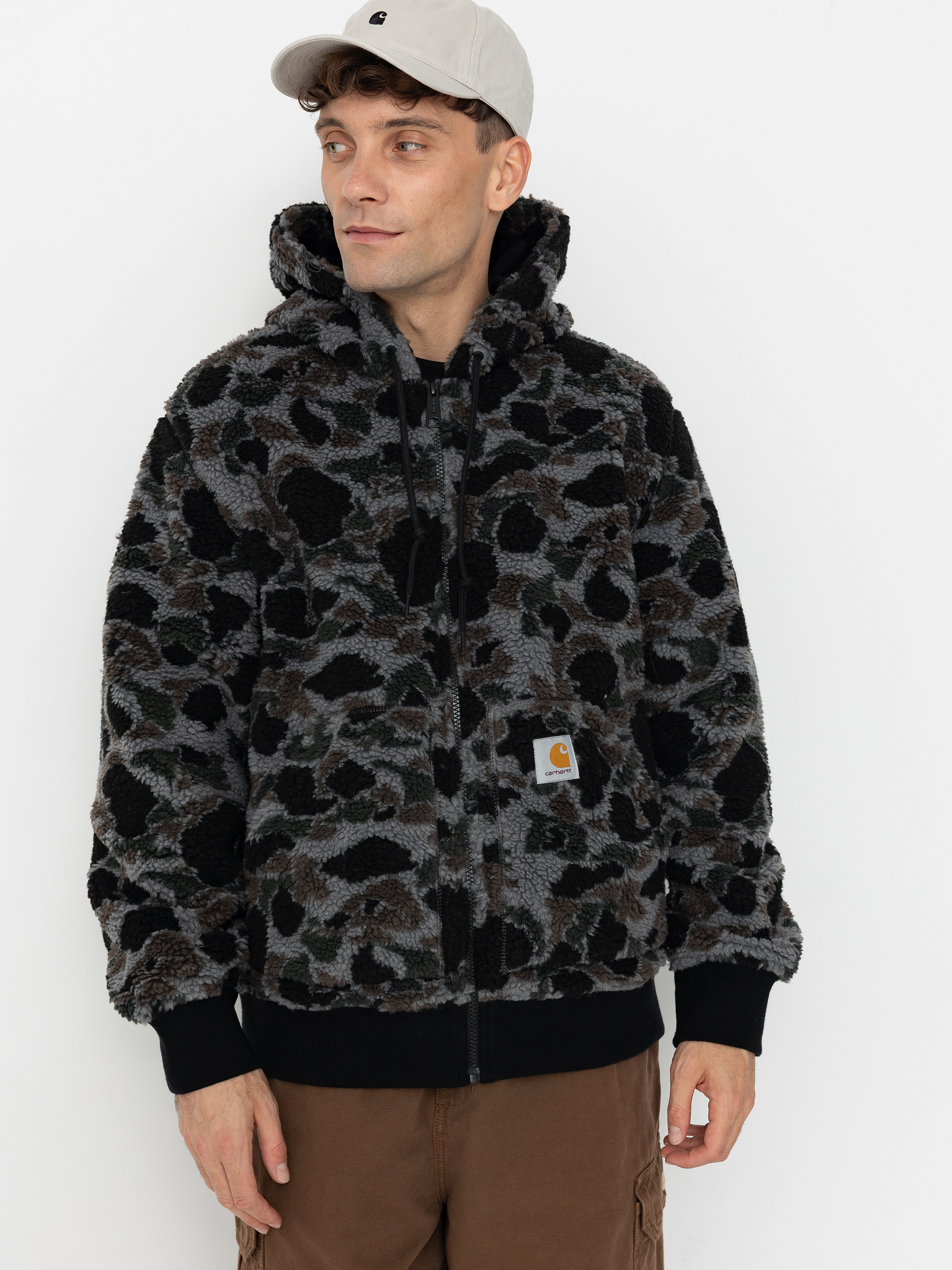 Geacă Carhartt WIP OG Active Liner - camo (camo duck jacquard/grey)