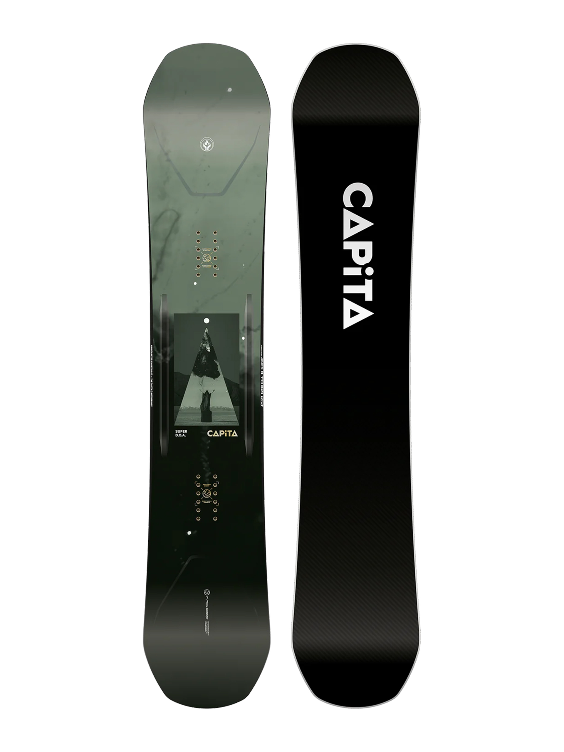 Snowboard Capita Super D.O.A. - negru, multicolor (colour 1)