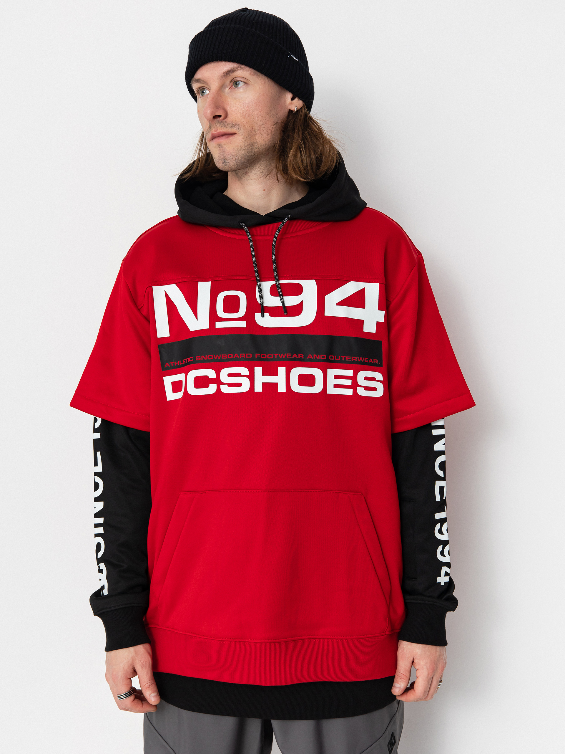 Hanorac termic DC Dryden - roșu (barbados cherry)