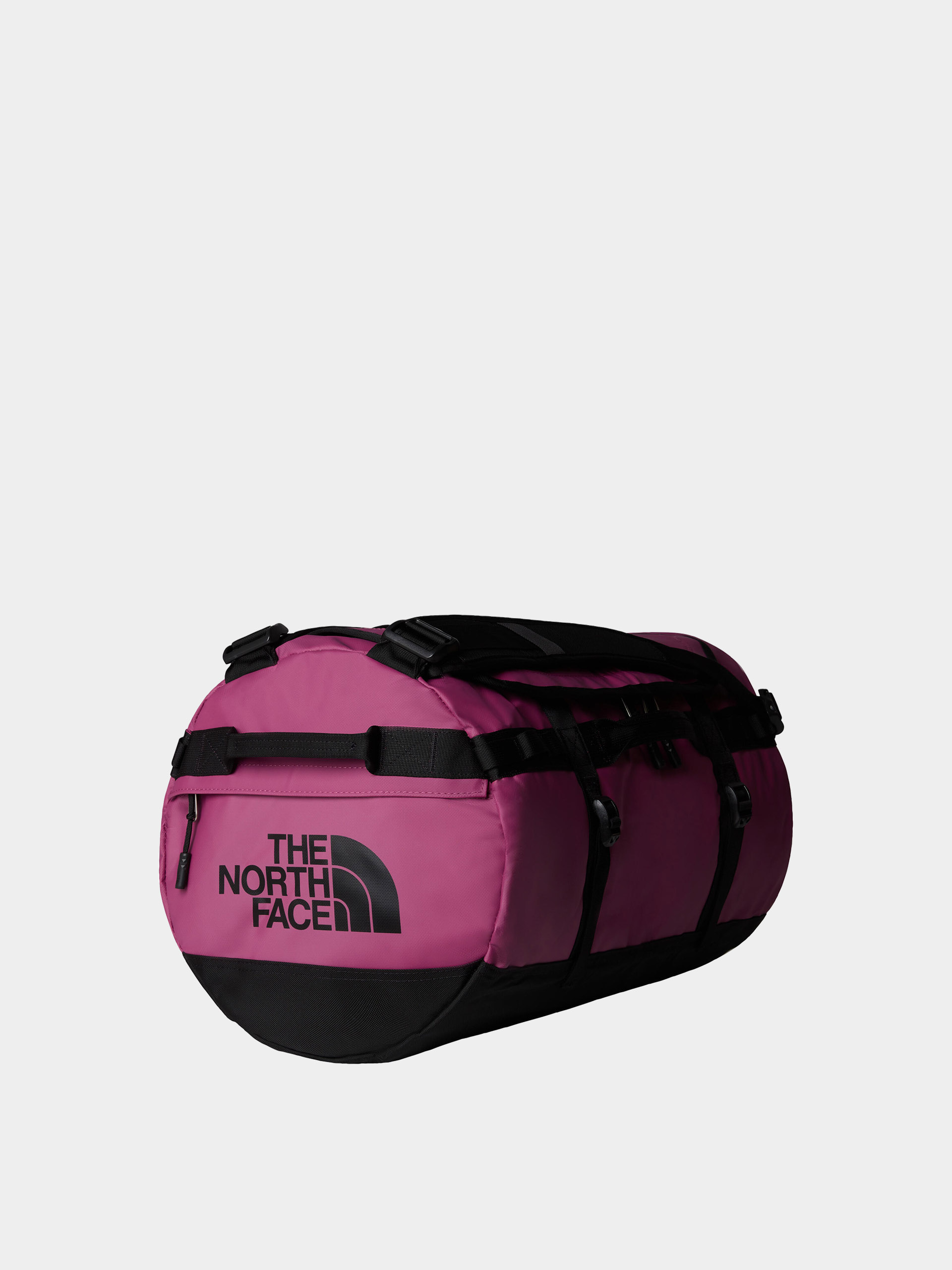 Geantă The North Face Base Camp Duffel S - roz (cyber berry tnf black)