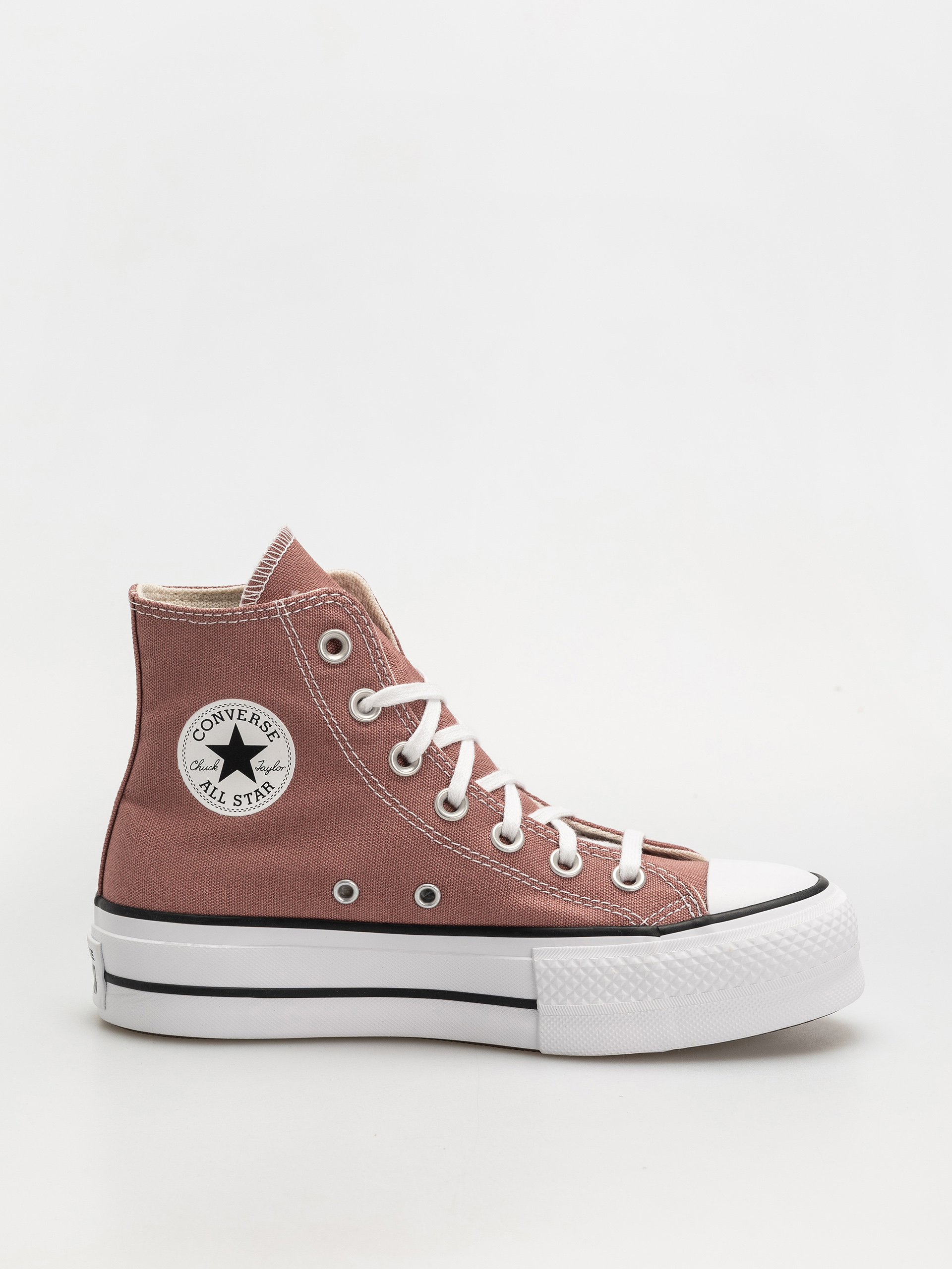 Teniși Converse Chuck Taylor All Star Lift Hi Wmn - maro (light saddle ...