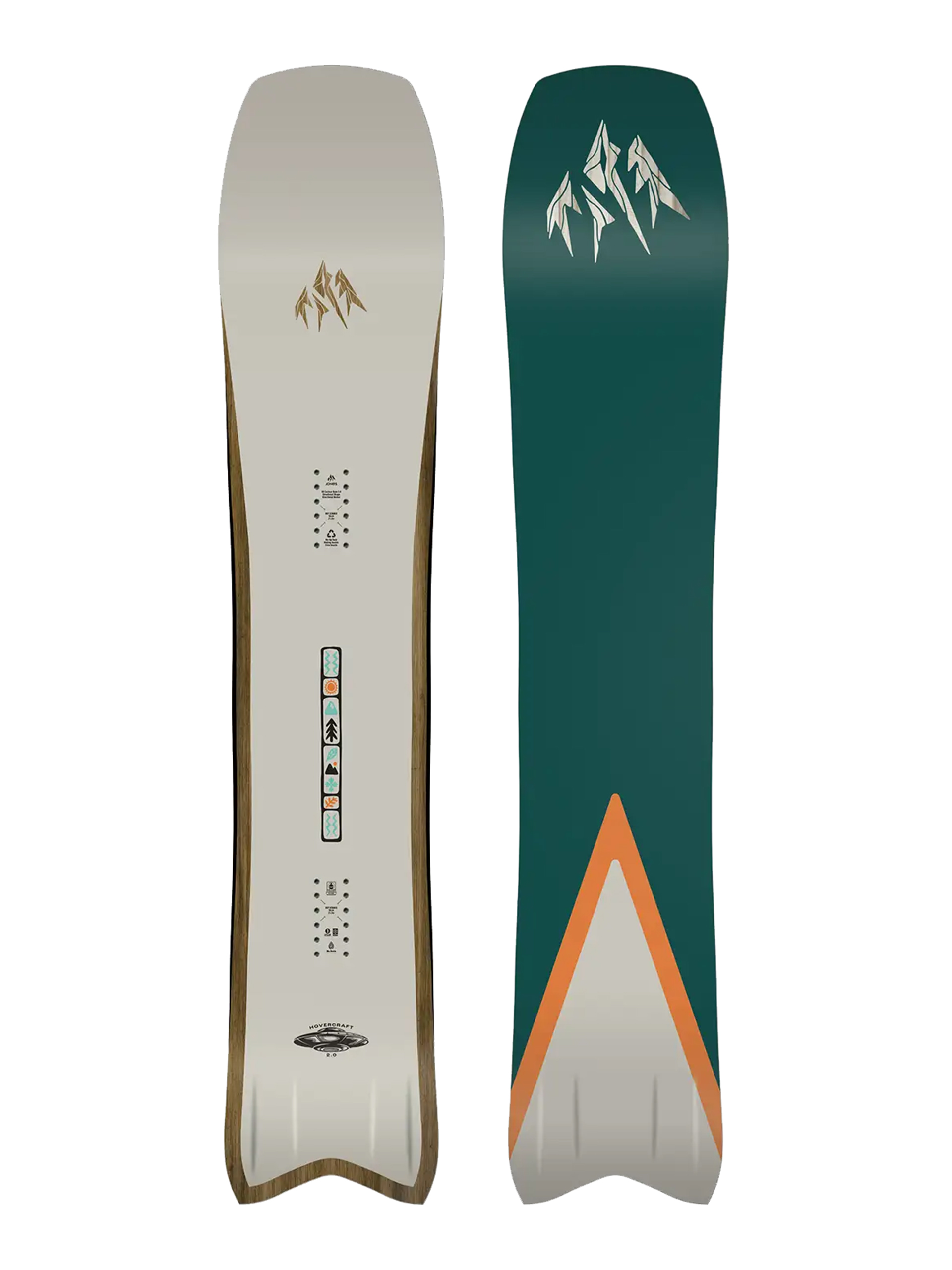 Snowboard Jones Snowboards Hovercraft 2.0 - multicolor (natural)